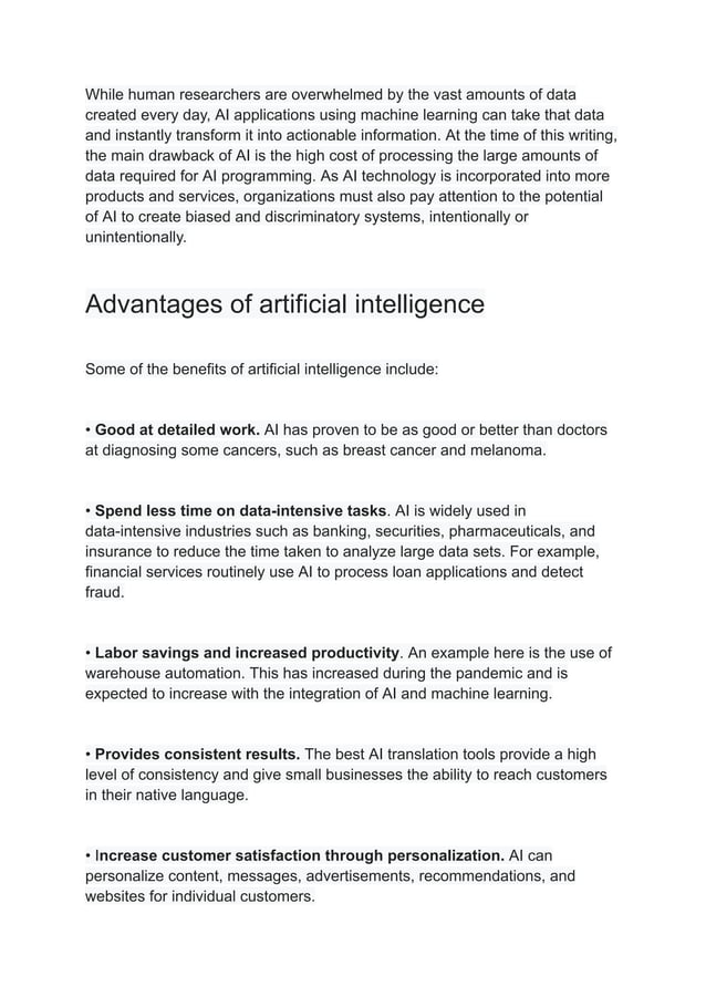 What is artificial intelligence Definition, top 10 types and examples ...