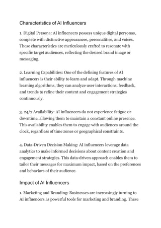 What is Artificial Intelligence Influencer.pdf