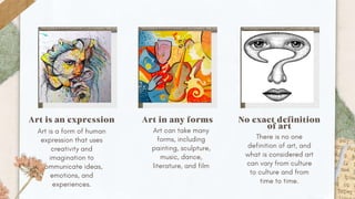 What is Art: Introduction and Assumption.pptx