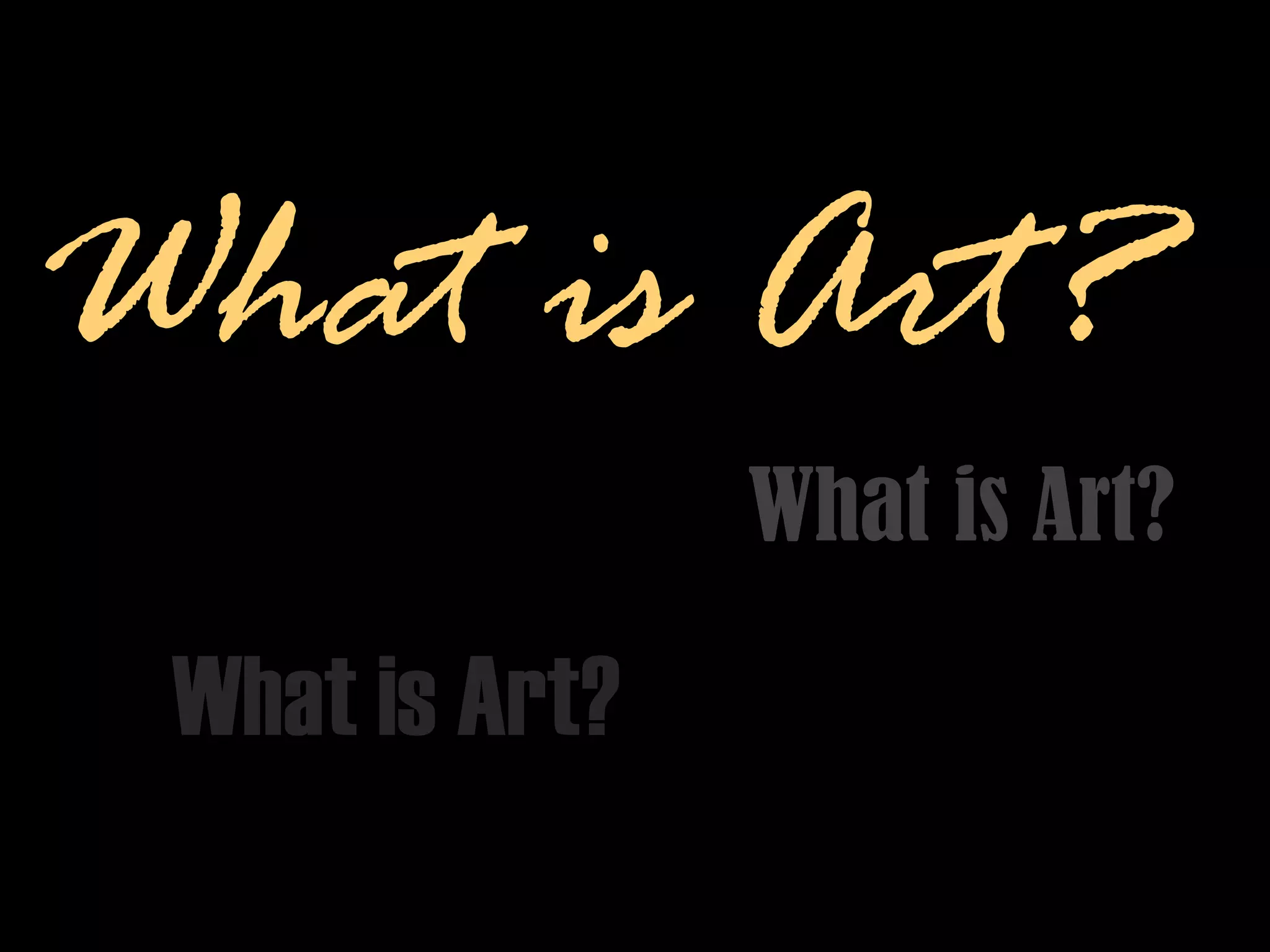 What is ART? | PPTX