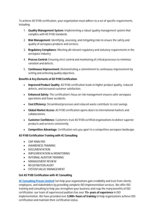 What is AS 9100 Certification and Why is it Important..pdf ...