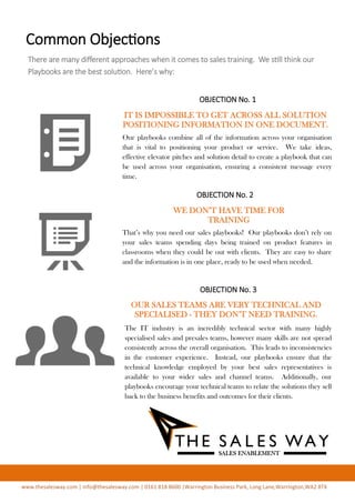 What Is A Sales Playbook? | PDF