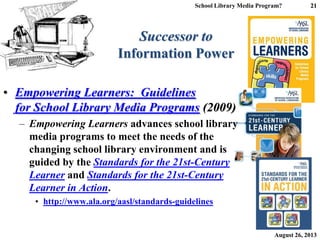 What is a school library media center | PPTX