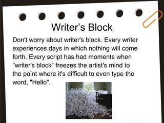 What is a screenplay - A Beginner's Guide To Screenplay Writing | PPT ...