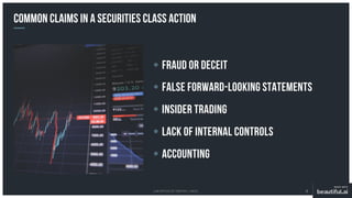 What is a Securities Class Action? | PDF
