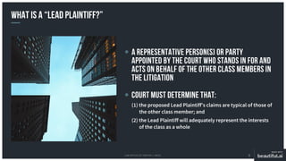 What is a Securities Class Action? | PDF