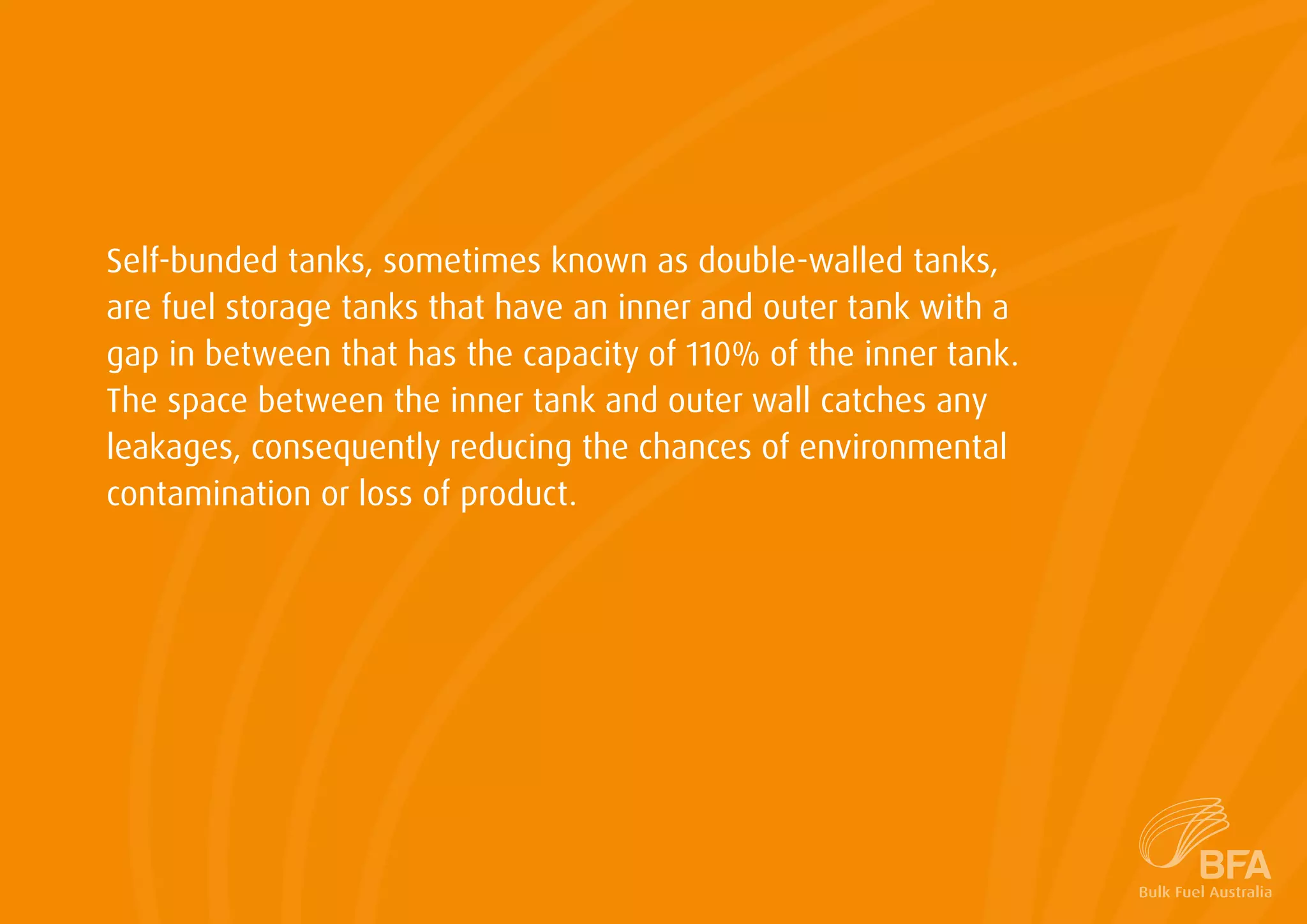 What is a self-bunded tank? | PDF