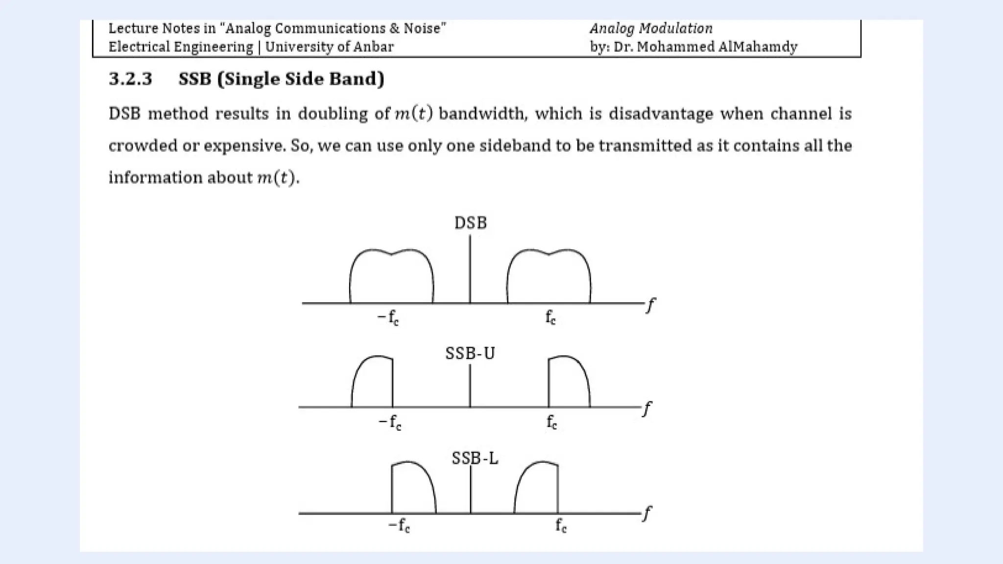 What is a Single Side Band (SSB) Receiver.pptx