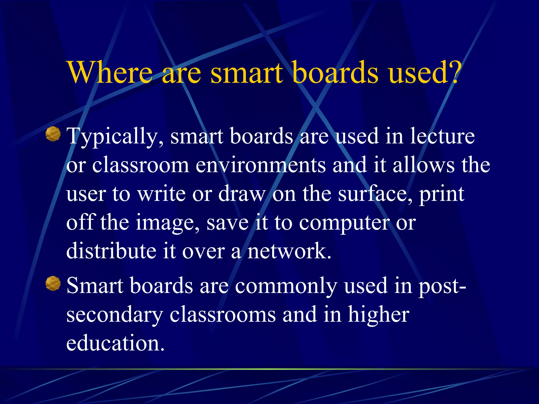 What Is A Smart Board | PPT