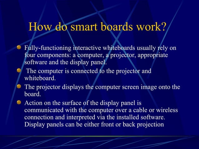What Is A Smart Board | PPT