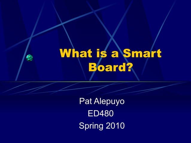 What is a smart board | PPT | Computer Peripherals | Computing