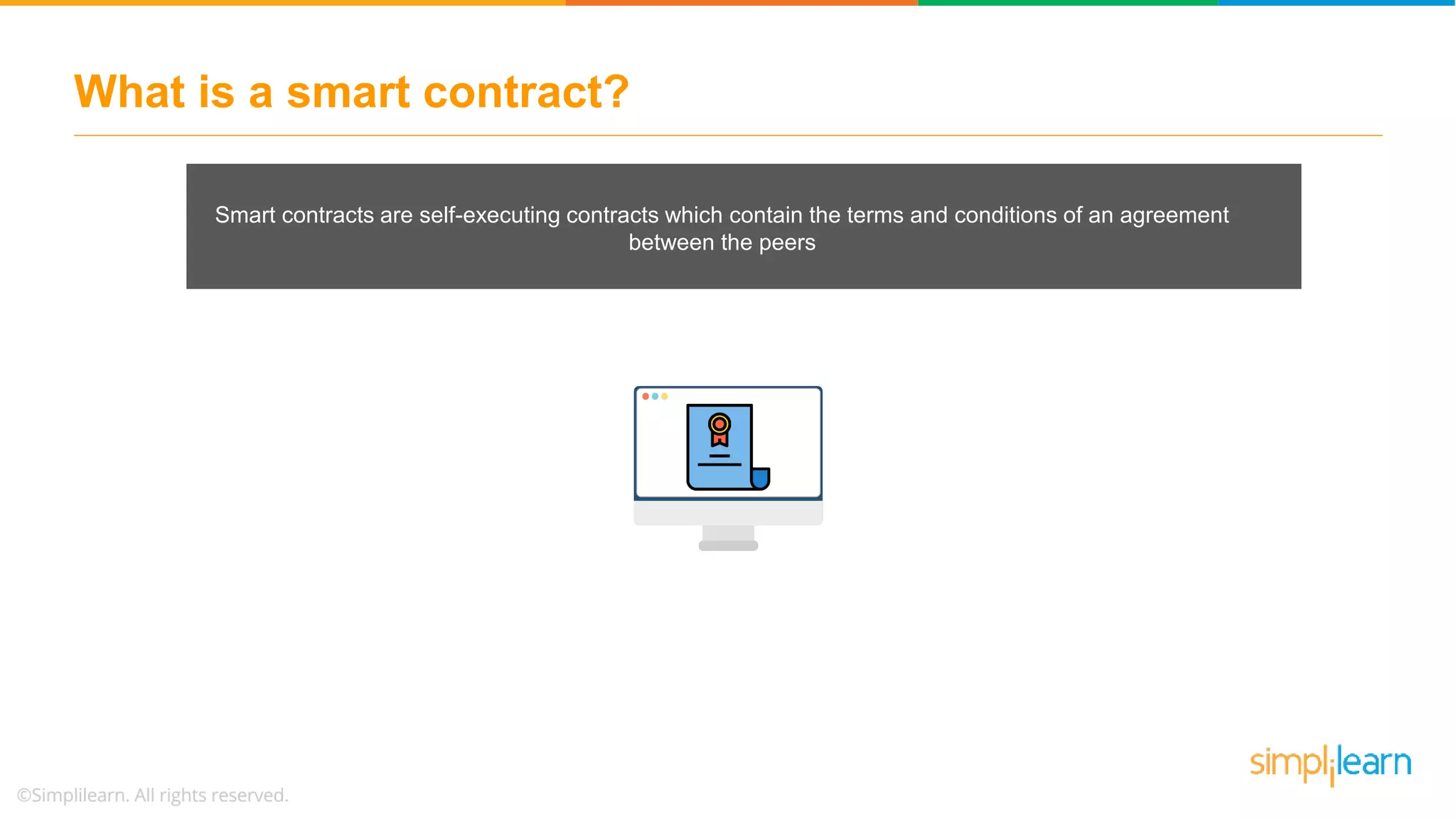 What Is A Smart Contract Smart Contracts Tutorial Smart Contracts In Blockchain