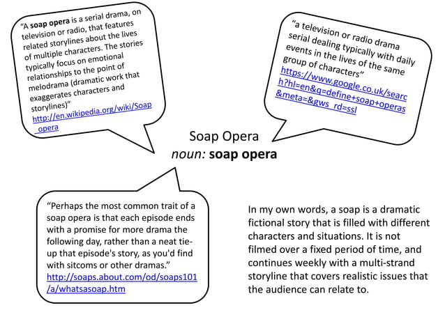 What is a soap opera | PPTX | Soap Opera | Genres