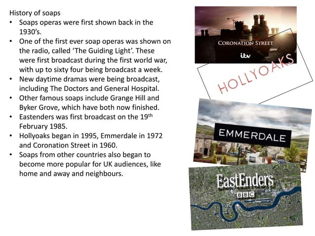 What is a soap opera | PPTX | Soap Opera | Genres