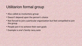 social group and its types | PPT