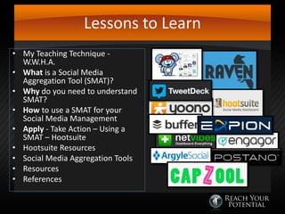 #3RdTT_What is a social media aggregation tool | PPT