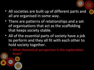 AQA GCSE Sociology - What is a social structure? | PPT