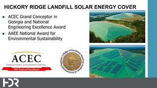 What is a Solar Energy Landfill Cover System | PPT