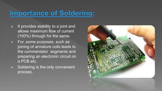 What is a soldering ?? | PPTX
