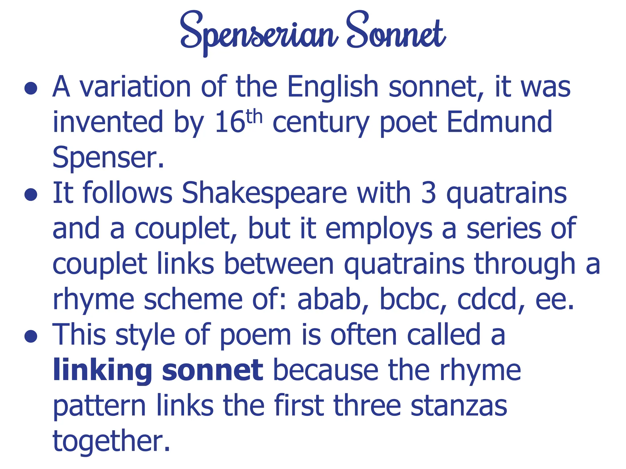 What is a Sonnet slideshow free for all.pptx