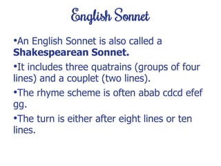 What is a Sonnet slideshow free for all.pptx