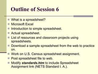 What is a spreadsheet | PPT