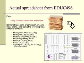What is a spreadsheet | PPT