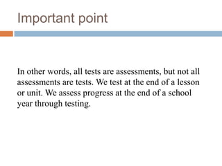 What is assessment ‫‬ | PPTX