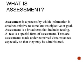 what is assessment.pptx