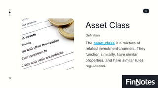 What is asset class? | PPT