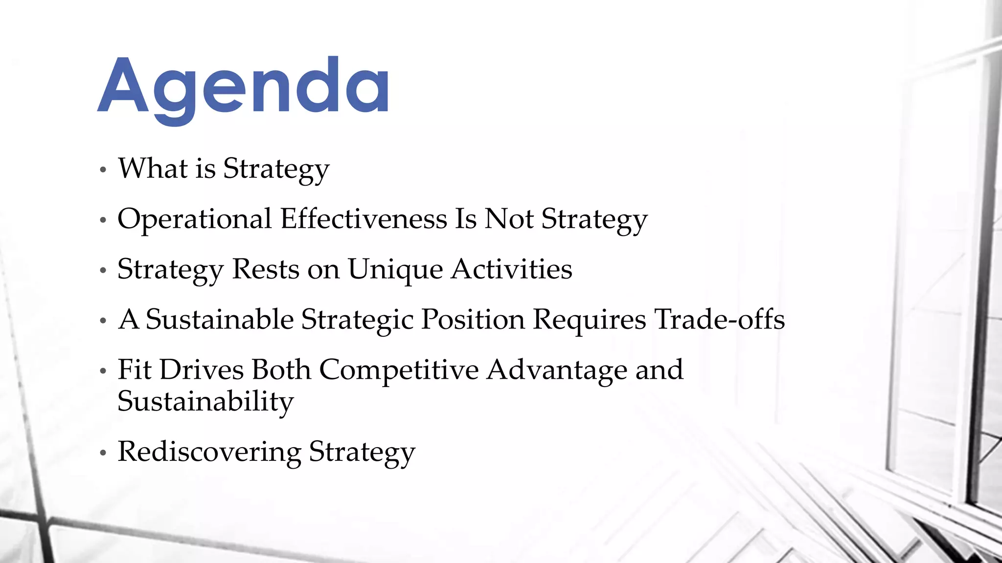 What is a Strategy? Michael Porter - Harvard Business Review | PPTX