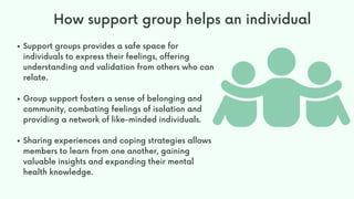 What is a Support Group, and How does it work? | Solh Wellness | PDF