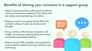 What is a Support Group, and How does it work? | Solh Wellness | PDF