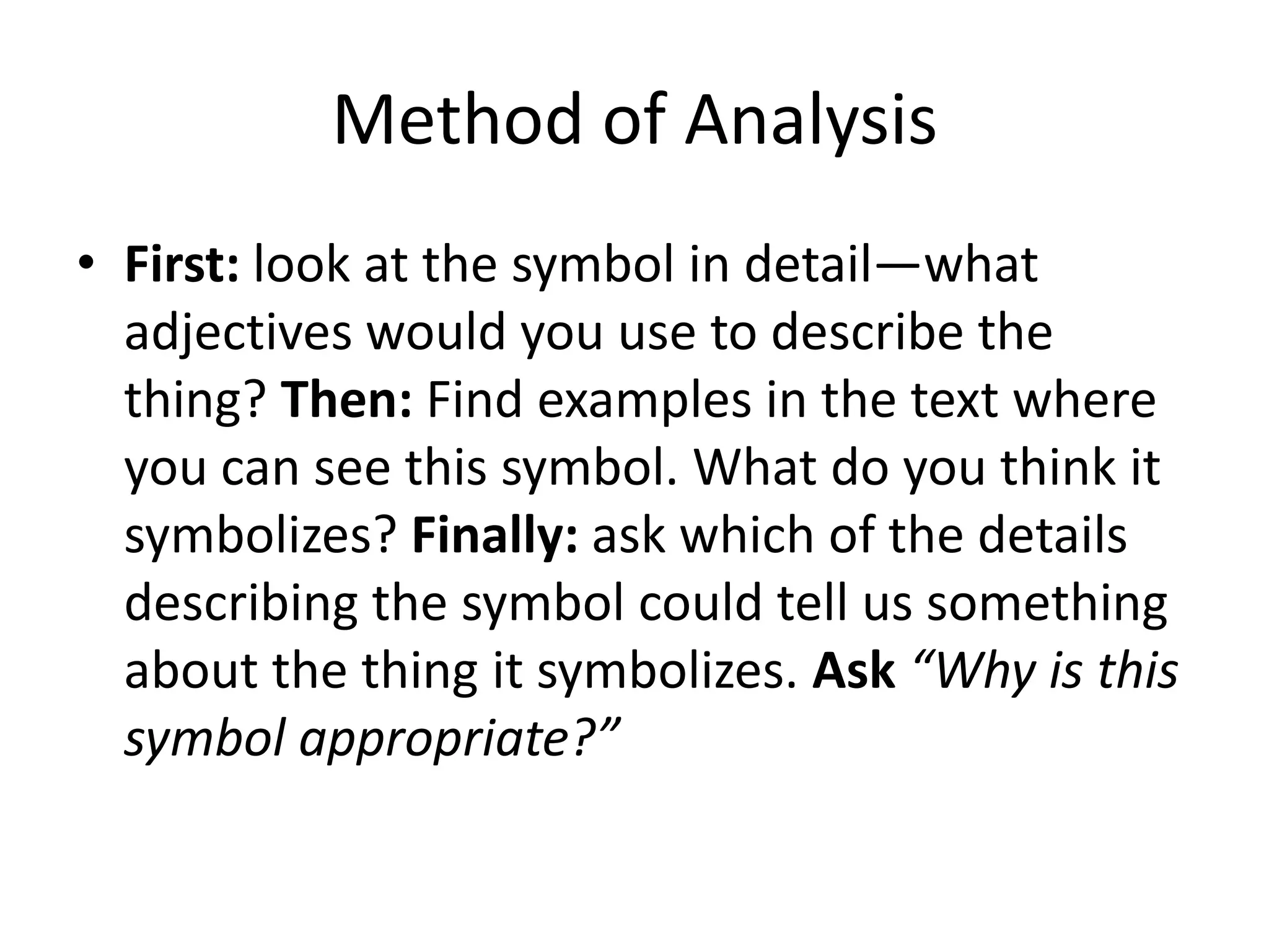What is a symbol? | PPT