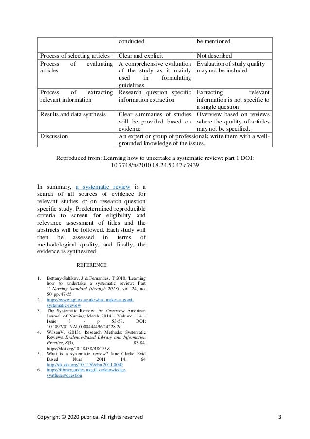 What is a Systematic Review? - Pubrica | PDF