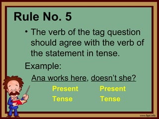 What is a tag question | PPT