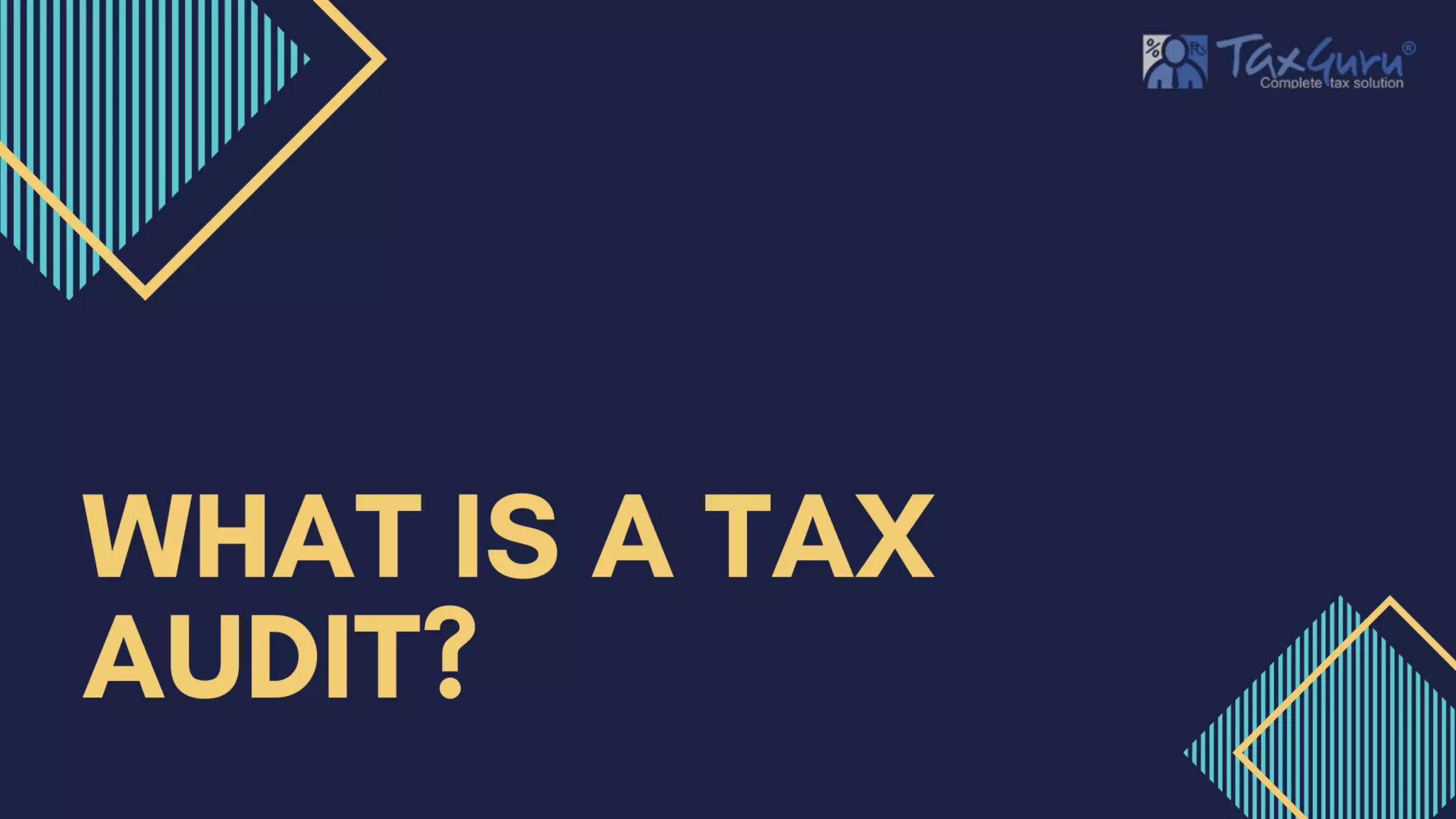 What is a Tax Audit? | PPTX