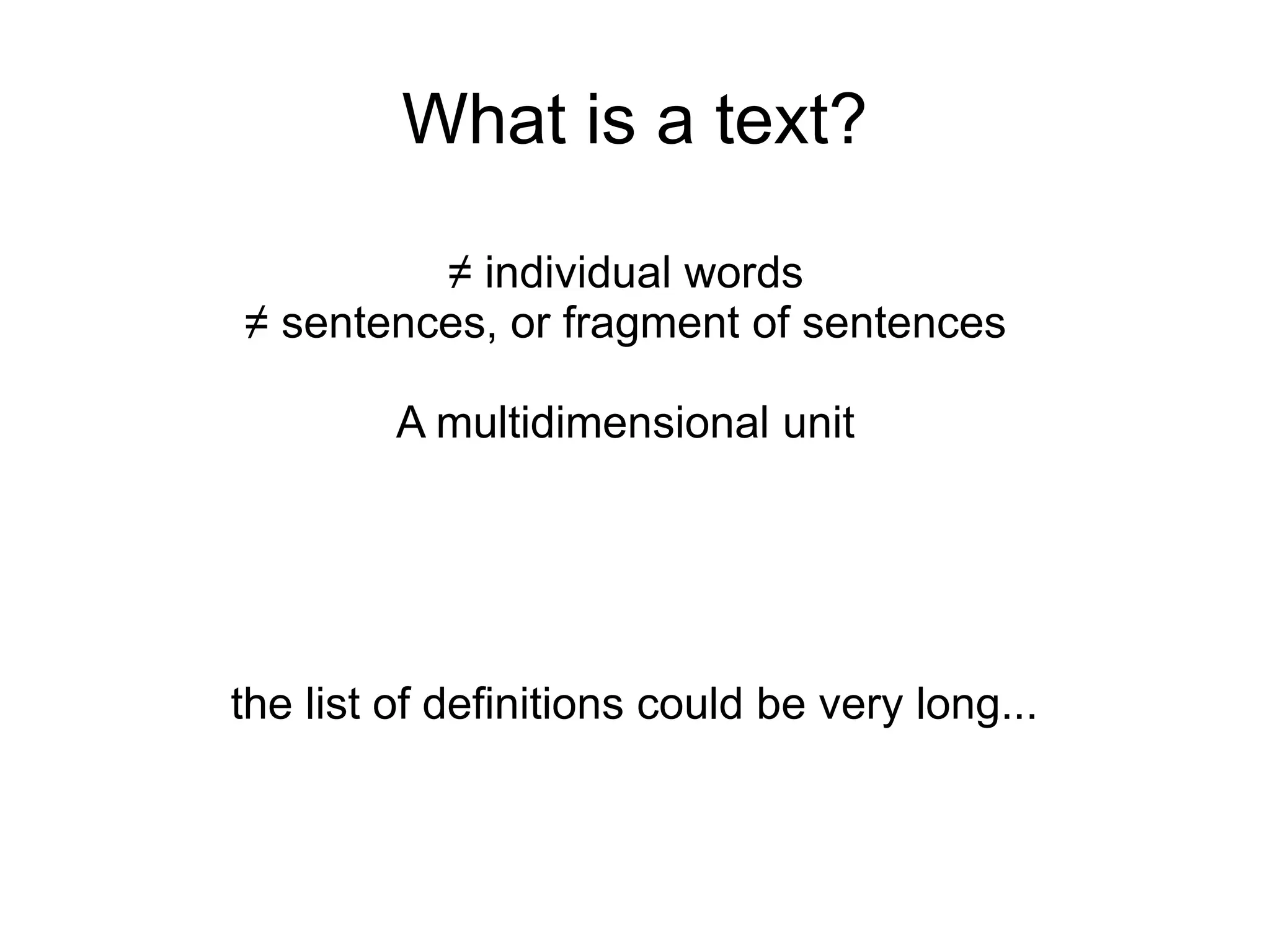 what is a text.ppt