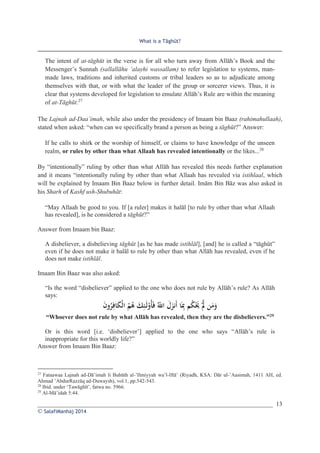 What is a Tāghūt? | PDF | Islam | Religion & Spirituality