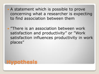 What is a theory | PPTX