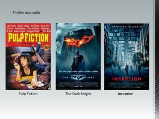 What is a thriller | PPT