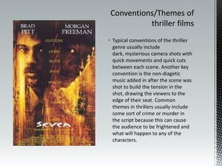 What is a thriller | PPTX