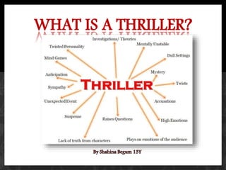 What is a Thriller? | PPTX
