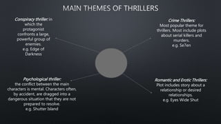 What is a thriller powerpoint | PPT