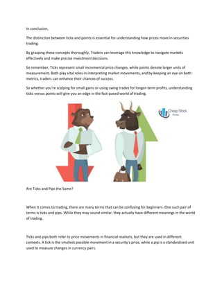 What Is a Tick in Securities Trading and How Does It Work.pdf | Stocks ...
