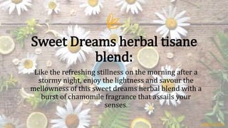 What is a tisane | PPTX