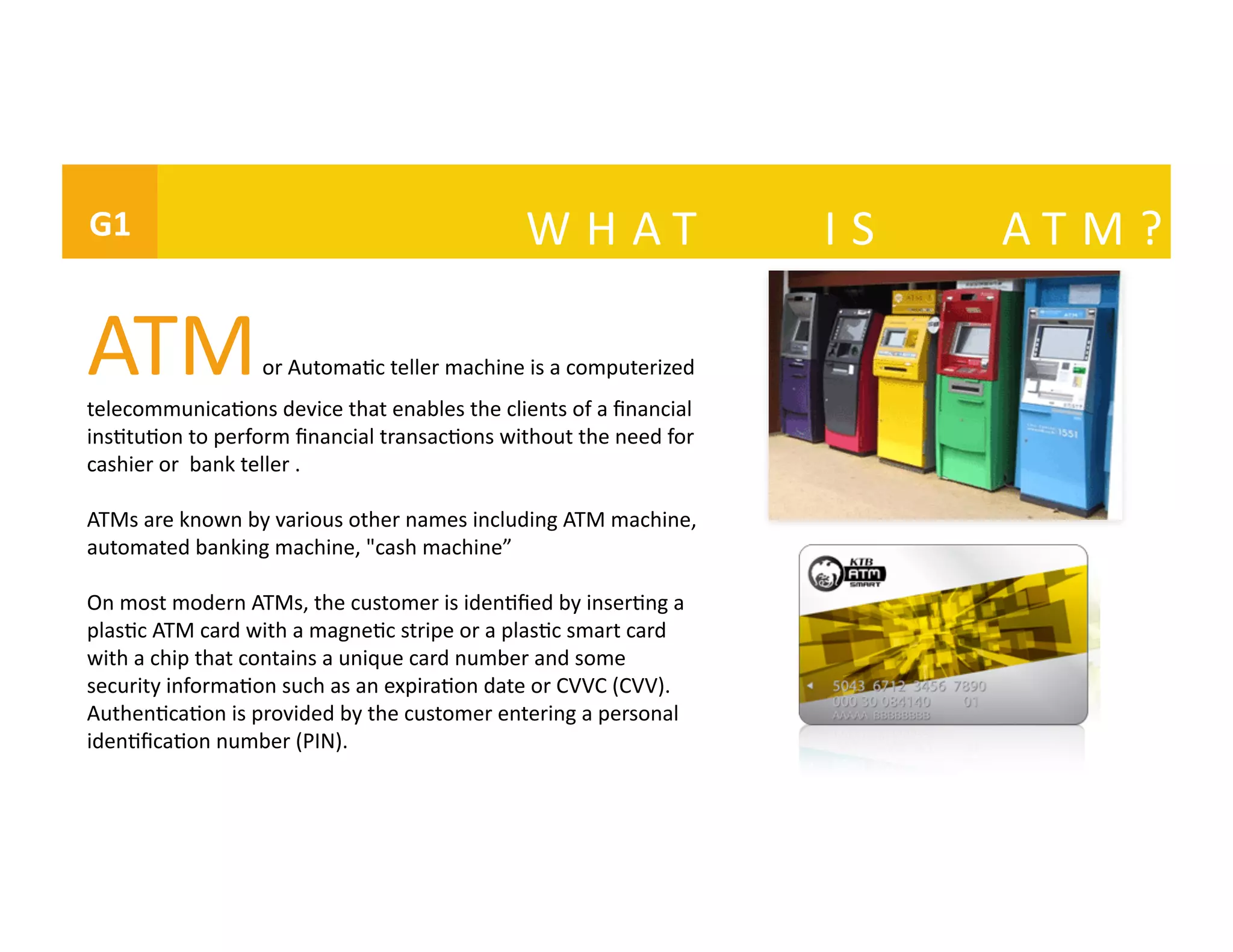 How ATM work? | PDF