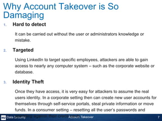 What is Account Takeover - An Introduction to Web Fraud | PPTX