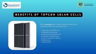 How do TOPCon Solar Cells/Solar Panel Work? | PDF
