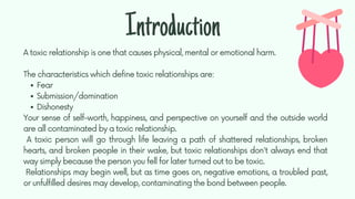 What is a Toxic Relationship? How to get rid of it? | Solh Wellness.pdf